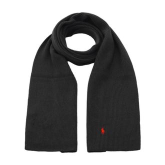 Polo Ralph Lauren Merino Wollschal - - Accessories - Herren - Schwarzk - ONE SIZE