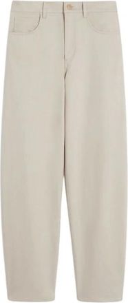 Max Mara Femme, Pantalons, Beige, Taille: 38 FR Wide Pantalons