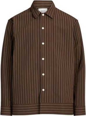 Nn.07 Chemise ray&eacute; en coton