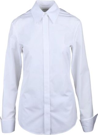 Sportmax Femme, Blouses et Chemises, Blanc, Taille: 34 FR Cobea Shirt
