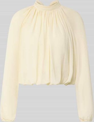Mango Regular Fit Bluse mit r&uuml;ckseitiger Schn&uuml;rung Modell NUBE