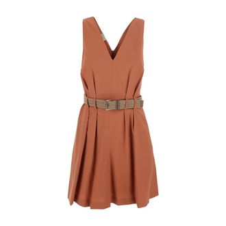 Brunello Cucinelli Damen, Kleider, Orange, XSGr&ouml;&szlig;e