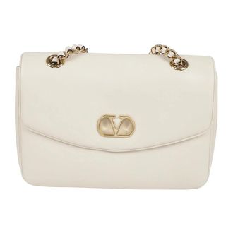 Valentino Garavani Djuna Medium Chain Bag - - Bags - Damen - Beige - ONE SIZE