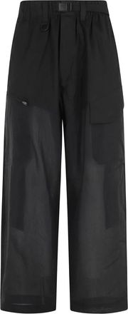 Yohji Yamamoto Homme, Pantalons, Noir, Taille: M STR Pants