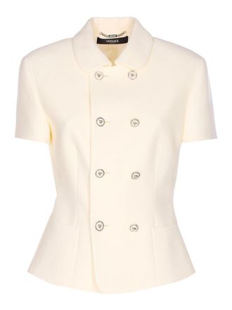 Versace Veste Casual - Blanc