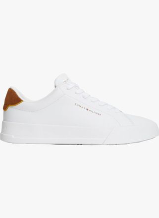 Tommy Hilfiger Basket cuir effet grain&eacute;