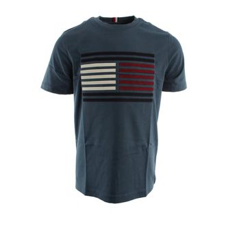 Tommy Hilfiger T-Shirt - - Tops - Herren - Blau - S