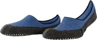 Falke Cosyshoe Invisible M Hp laine picots sur la semelle 1 paire, Chaussettes Chaussons Homme, Bleu Blue Sky 6749, 37/38 EU