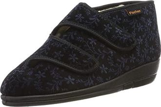 Fischer Markenschuh Fischer Femme Dora Chaussons Montants, Bleu (Blauschwarz 552), 42 EU