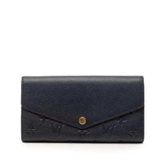Louis Vuitton Pre-owned Long wallet (bi-fold) - Femme - Pre-owned - Bleu - Taille: ONE Size
