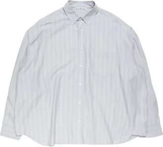 Acne Studios striped shirt - Grau