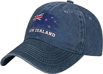 Generic Casquettes De Golf Denim du Pays Kiwi, Drapeau N&eacute;o-Z&eacute;landais Anti-Soleil Baseball Casquette S&eacute;chage Rapide Sunhat pour P&ecirc;che Homme Entra&icirc;nements