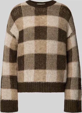 Selected Pullover aus Wolle Alpaka-Mix