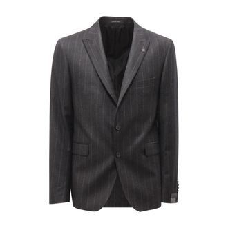Tagliatore L6513 Abito Wollanzug - - Jackets - Herren - Schwarzk - XL
