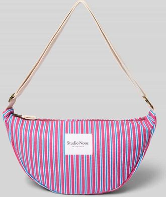 Studio Noos Bauchtasche mit Logo-Patch Modell Poplin