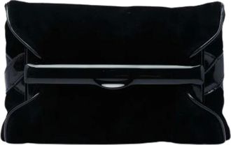 Bottega Veneta Pre-owned Vintage Pochette - Femme - Pre-owned - Noir - Taille: ONE Size
