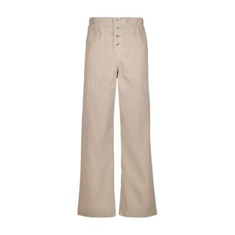 Marni Paperbag Hose - - Trousers - Damen - Beige - 2XS