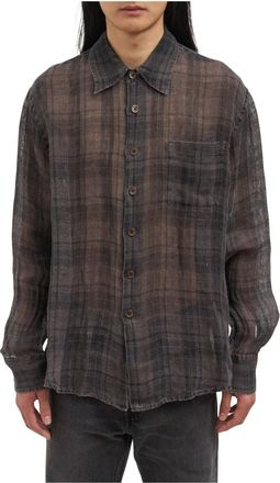 Our Legacy Homme, Chemises, Gris, Taille: M Above Shirt