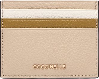 Coccinelle Kreditkartenetui Coccinelle M10 Metallic Tricolor E2 M10 12 95 01 Beige