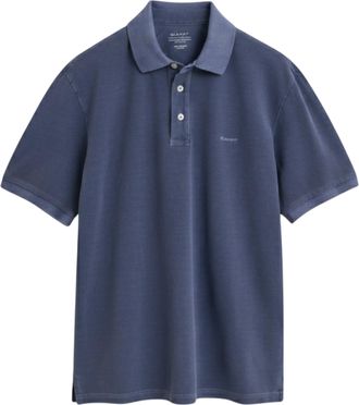 GANT Poloshirt f&uuml;r Herren, Sonne Verblasst, Piqu&eacute; (Marine)