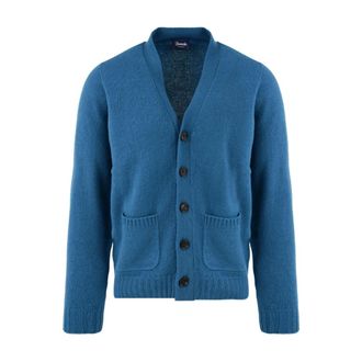 Drumohr Homme, Pulls, Bleu, Taille: M Cardigan Homme
