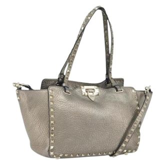 Valentino Sac fourre-tout vintage Pre-owned - Femme - Pre-owned - Brun - Taille: ONE Size