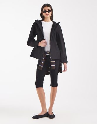 Rains Suva veste softshell imperm&eacute;able &agrave; capuche noire