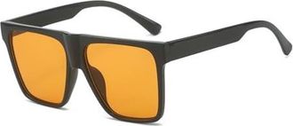 Generic Lunettes De Soleil &Agrave; Grande Monture For Hommes, Sport For Femmes En Plein Air(Orange)