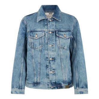 Diesel Leichte Jeansjacke - - Jackets - Herren - Blau - XL