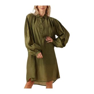 Mes Demoiselles... Felicia Midi-Kleid - - Dresses - Damen - Gr&uuml;n - 2XS
