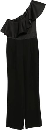 Karl Lagerfeld combinaison à une épaule - Noir
