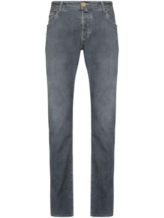 Jacob Cohen Nick Slim-Fit-Jeans - Grau