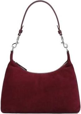 Generic Compatible avec le sac &agrave; main la mode doux et polyvalent for les d&eacute;placements quotidiens des femmes(Wine)