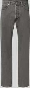 Levi's Straight Fit Jeans aus reiner Baumwolle Modell 501