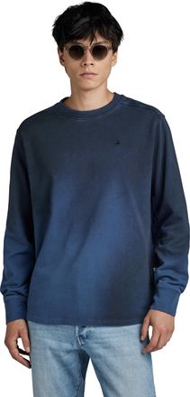 G-Star RAW Herren Lash Sweatshirt, Blau (rank Blue Sprayed D18231-B782-G205), M