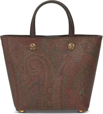 Etro Femme, Sacs, Brun, Taille: ONE Size Mini sac cabas Essential