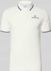 Sergio Tacchini Slim Fit Poloshirt mit Logo-Stitching Modell Reed
