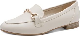 Marco Tozzi Marco Tozzi Damen Slipper weiches Feel Me Fu&szlig;bett weiches Innenfutter Vegan Vegan, beige (Cream), 41 EU