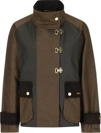 Barbour Hazelwood Corduroy-trim Lobster-claw Jacket