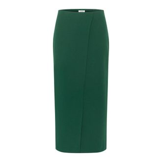 Soaked In Luxury Femme, Jupes, Vert, Taille: 38 FR Jupe For&ecirc;t Tropicale