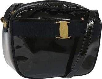 Ferragamo Pre-owned Cuir sacs-ports-paule - Femme - Pre-owned - Noir - Taille: ONE Size