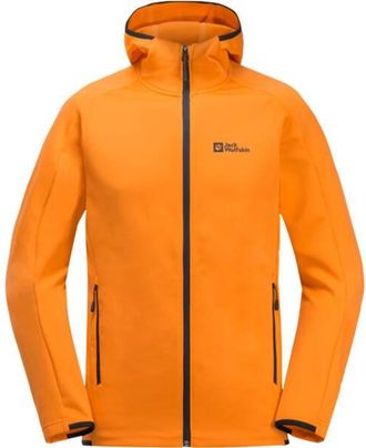 Jack Wolfskin Herren Unterjacke ALPGRAT HOODED FZ M