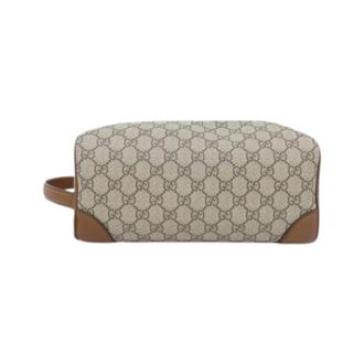 Gucci Pre-owned GG Emblem GG Monogram Coated Canvas Bag - - Pre-owned - Damen - Beige - ONE SIZE