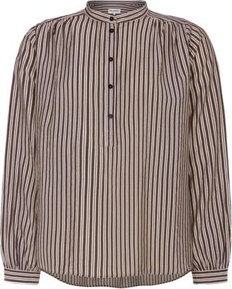 Lollys Laundry Femme, Blouses et Chemises, Beige, Taille: 42 FR Blouses