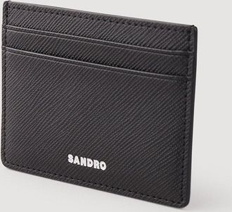 Sandro Porte-cartes en cuir reconstitu&eacute;
