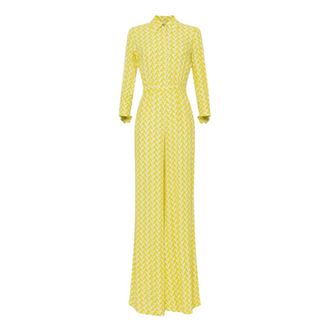 Elisabetta Franchi Jumpsuit - - Jumpsuits & Playsuits - Damen - Gelb - S