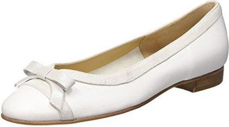 Gabriele Femme 840727 Ballerines fermées, Blanc Bianco, 41 EU