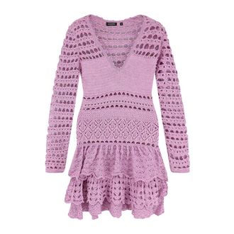 Retrof&ecirc;te Femme, Robes, Violet, Taille: 40 FR Robe Courte Lujan