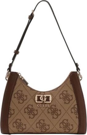 Guess Femme, Sacs, Brun, Taille: ONE Size Karnilla Logo Shoulder Bag