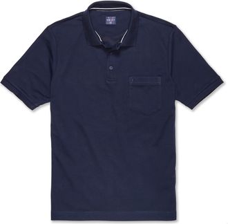 Marvelis Herren Polo-Shirt Kurzarm 641052,Einfarbig,Polo,Marine 18,XXL